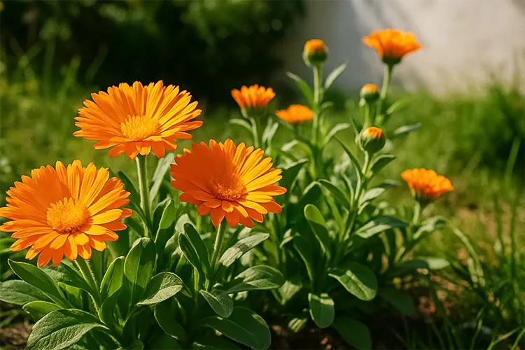 Calendula edible flowers